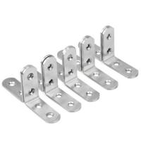 China OEM Brushed Stainless Steel Countertop Support Bracket 0.1mm Tolerance Custom Stamping for sale