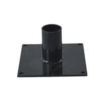 China Outdoor Tenon Light Pole Bracket Single Side Custom Color Steel Aluminum 5-7 Day Sample for sale