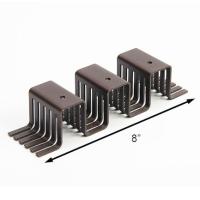 China Customized Laser Cut Aluminum Profile Extrusion Parts Static Coating 0.1mm Tolerance for sale