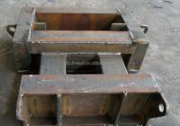 China Customized Heavy Steel Welding Fabricated Frame Parts with Micro Machining 80,000sqm Factory for sale