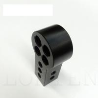China Customizable Black Iron Stand Precision Metal Fabrication 0.01mm Tolerance for sale