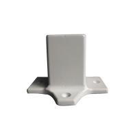 China Hot Dipped Galvanized Fence Post Base 0.1mm Tolerance Customizable for Industrial Projects for sale