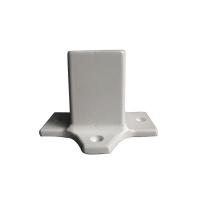 China Hot Dipped Galvanized Fence Post Base 0.1mm Tolerance Customizable for Industrial Projects for sale