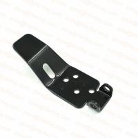 China Customized Stainless Steel Corner Bracket with Black Powder Coated Triangle Structure for sale