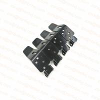 China Customized Stainless Steel Corner Bracket with Black Powder Coated Triangle Structure for sale