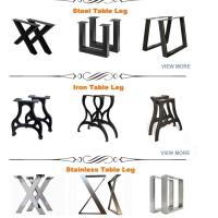 China Custom Stainless Steel Pedestal Table Legs 200mm Height for Furniture OEM for sale