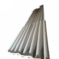 China Cutting Process Double Arm Y Shape LED Street Light Pole with Single Side Bracket Custom Size for sale
