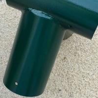 China Customized Logo Pipe Swing Set Frame Fitting Hanger for Center Playground Hardware for sale