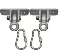 China Heavy Duty Locking Snap Hooks Carbon Steel 500kg Swing Hook Hangers for Patio for sale