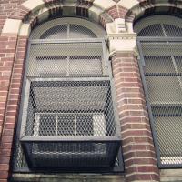 China Custom Air Conditioner Window Guards ISO9001 Certified Metal Protection for sale