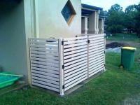 China Custom Air Conditioner Window Guards ISO9001 Certified Metal Protection for sale