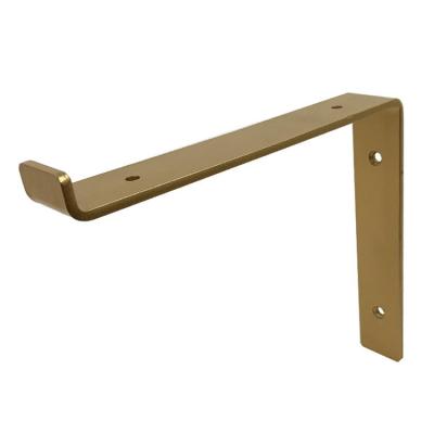 China Custom OEM Floating Wall Shelf Bracket Carbon Steel 1-15mm Thickness for Kitchen Bathroom for sale