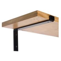China Custom OEM Floating Wall Shelf Bracket Carbon Steel 1-15mm Thickness for Kitchen Bathroom for sale
