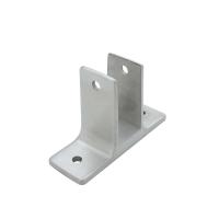 China Custom OEM Carbon Steel Wall Mounting Bracket for Indoor Outdoor Use 50mm for sale
