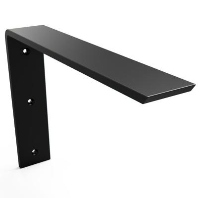 China Heavy Duty Floating Countertop Support Bracket Custom Design Carbon Steel 1-15mm Thickness for sale