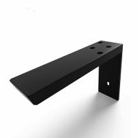 China Heavy Duty Floating Countertop Support Bracket Custom Design Carbon Steel 1-15mm Thickness for sale