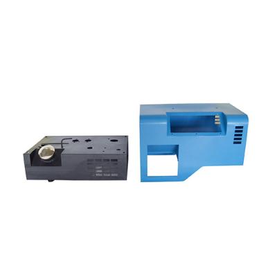 China Custom Rectangle Shape Iron Box Metal Case for Electronics Desk Top Housing Enclosures 80,000sqm Factory for sale