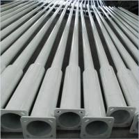 China Highway LED Street Light Pole Cast Iron Bracket Single Side Structure Custom Size for sale