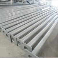 China Highway LED Street Light Pole Cast Iron Bracket Single Side Structure Custom Size for sale
