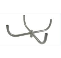 China Galvanized Street Light Pole Bracket Arm Custom Sizes OEM Steel Aluminum Stainless Steel for sale
