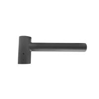 China Single Side Bracket Round Tenon Mounting Arm for LED Shoebox Light Fixture Custom Size for sale