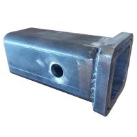 China Customized Bronze Steel Pipe Welding Angle Iron Bracket Heavy Duty 100mm for sale
