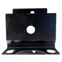 China Polished Steel Speaker Wall Mount Bracket 50kg Load Capacity Custom Size for Industrial Use for sale