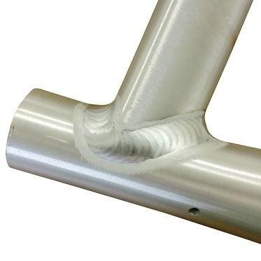 China Custom High Precision Aluminum Profile Welding Fabrication Service for Robot Mounting Base 500mm for sale