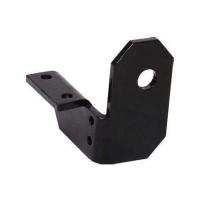 China Custom L Shaped Metal Bracket Stamping for Cabinet Shelf Mounting Hanging Straps for sale