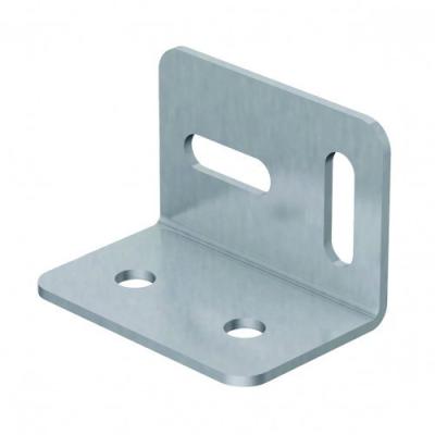 China Custom Stainless Steel Straight Corner Brace Bracket Powder Coating OEM 1000 PCS MOQ for sale