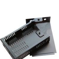 China Custom Sheet Metal Stamping Steel Black Coated Junction Box Electronic Enclosures 1-15mm for sale