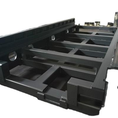 China Custom Large Sheet Metal Fabrication Welding Service Steel Construction Parts OEM for sale