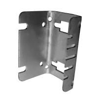 China Custom U Shaped Metal Bracket Stamping Powder Coating Cabinet Shelf 1000 PCS MOQ for sale