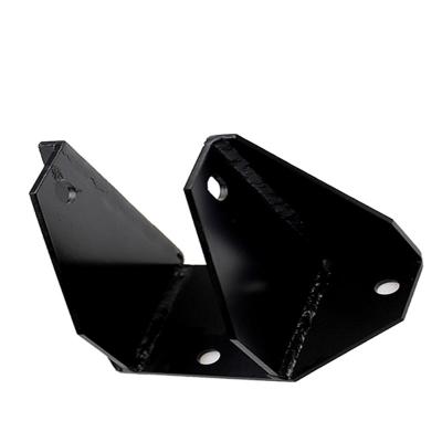 China U Shaped Metal Bracket Stamping for AC Support Function Cabinet Shelf Mounting Custom Size for sale