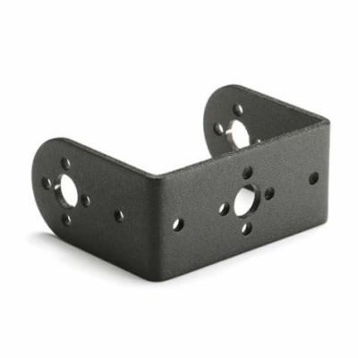 China U Shaped Metal Bracket Stamping for AC Support Cabinet Shelf Mounting ISO 1461 Custom Size for sale