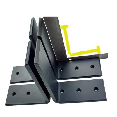 China Custom L Shaped Metal Bracket Stamping for Cabinet Shelf Mounting 1000 PCS MOQ for sale