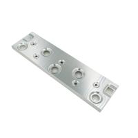 China Custom Stainless Steel Straight Corner Brace Bracket for Gymnastic Rings 2mm Thickness for sale