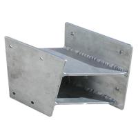 China Custom Anodized Steel Plate Triangular Support Frame Bracket for Medical Equipment OEM for sale