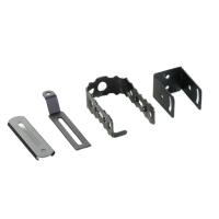 China Custom U Shaped Metal Bracket Stamping for Cabinet Shelf Mounting ISO9001 for sale