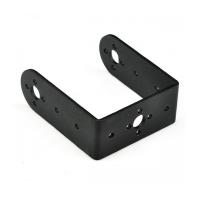 China Custom U Shaped Metal Bracket Stamping for Cabinet Shelf Mounting with Painting Finish for sale
