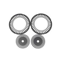 China High Frequency Quenching Hub Motor Stator and Rotor Customized 50mm to 300mm Diameter for sale