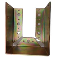 China Custom Timber Connector Joist Hanger with Polished Surface 80,000sqm Factory for sale