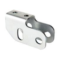 China Custom Heavy Duty Shelf Bracket Stamping Welding Bracket 0.1-8mm Carbon Steel Powder Coated Black for sale