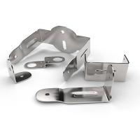 China Custom Heavy Duty Shelf Bracket Stamping Welding Bracket 0.1-8mm Carbon Steel Powder Coated Black for sale