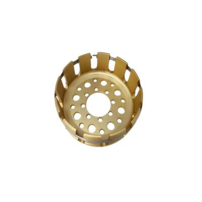 China Custom Brass Tube Stamping Laser Cutting Service High Precision Metal Parts 0.1mm Tolerance for sale
