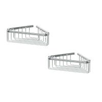 China Single Layer Triangle Shower Rack Corner Shelf for Wall Mount Customized and Sturdy for sale