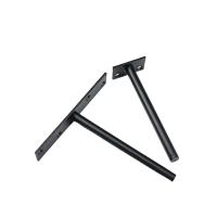 China Custom Heavy Duty Steel Shelf Bracket 0.1-8mm Thickness Stamping Bracket for Wall Mounting for sale