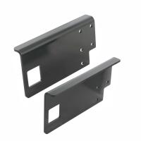 China Customized Stainless Steel Powder Coated Shelf Bracket 0.1-8mm Thickness Bending Welding Metal Bracket for sale