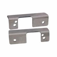 China Customized Stainless Steel Powder Coated Shelf Bracket 0.1-8mm Thickness Bending Welding Metal Bracket for sale