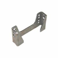 China Customized Stainless Steel Powder Coated Shelf Bracket 0.1-8mm Thickness Bending Welding Metal Bracket for sale